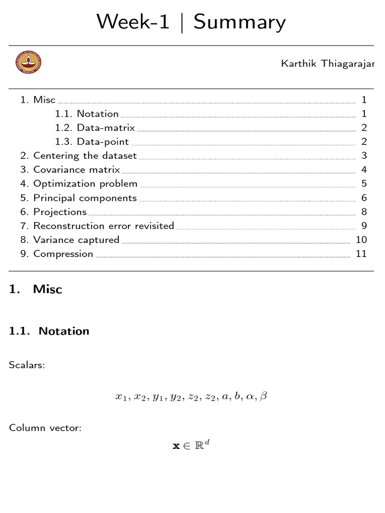 MLT Summary Notes | PDF