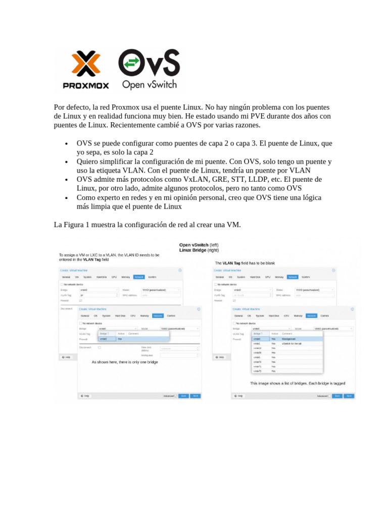 OpenVswitch Proxmox PDF | PDF