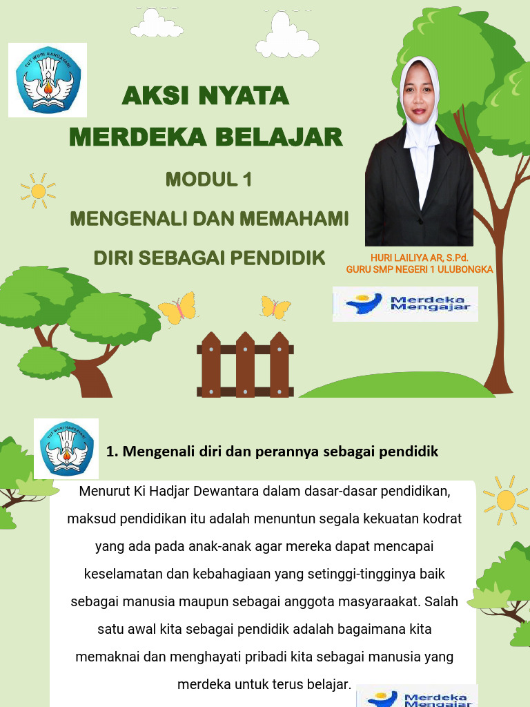 Mengenali Peran Pendidik dalam Merdeka Belajar | PDF