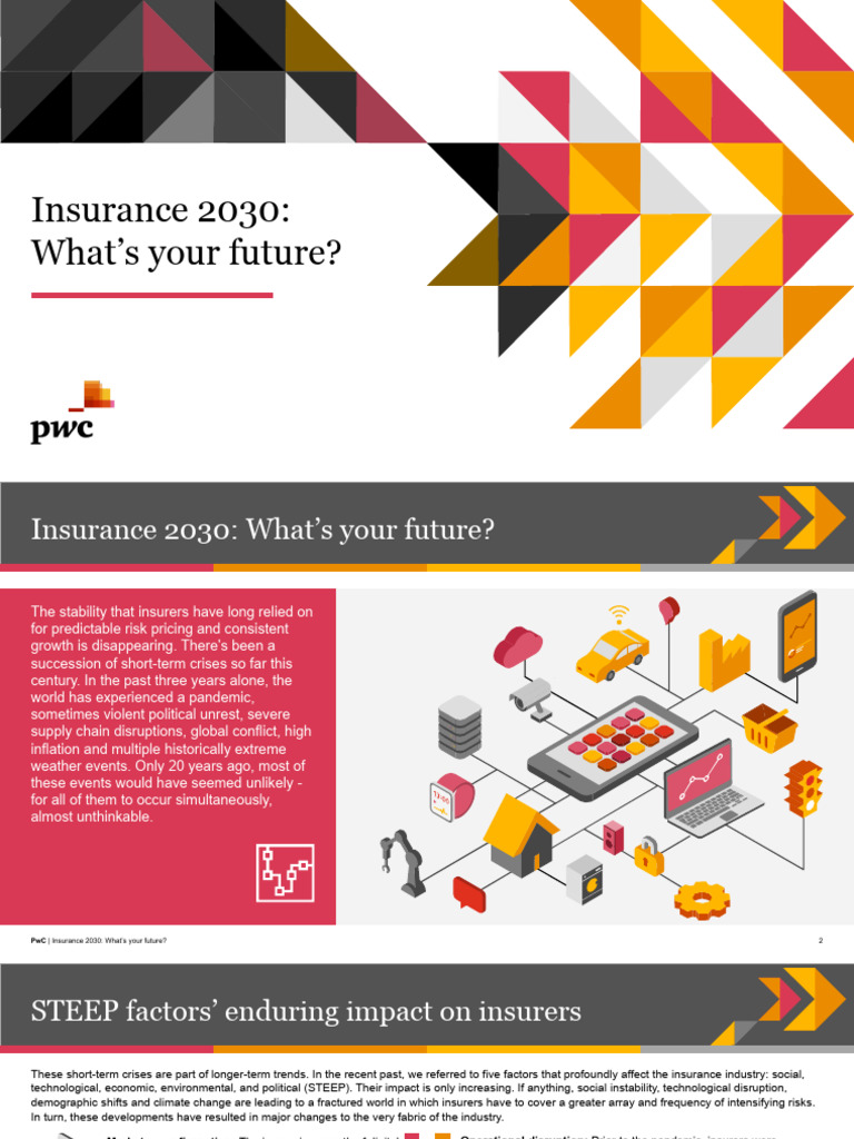 Insurance 2030 Formatted Final Pwc | PDF