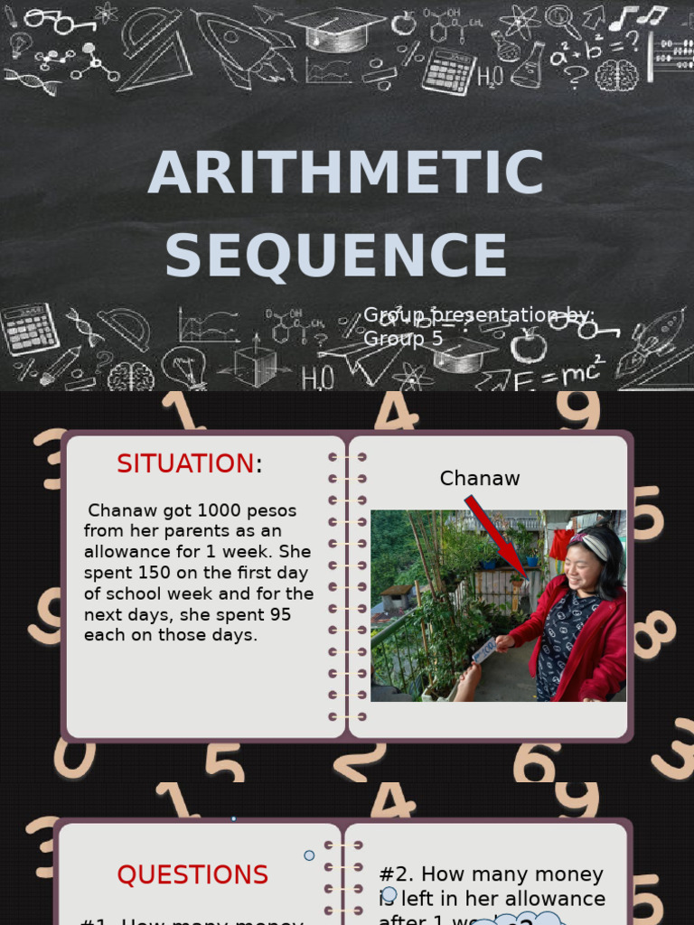 Group 5. Math Arithmetic Sequence | PDF