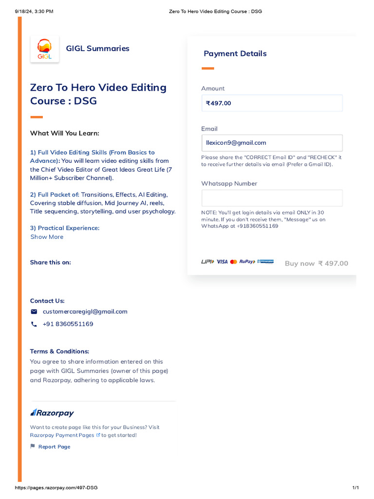 Zero To Hero Video Editing Course - DSG | PDF