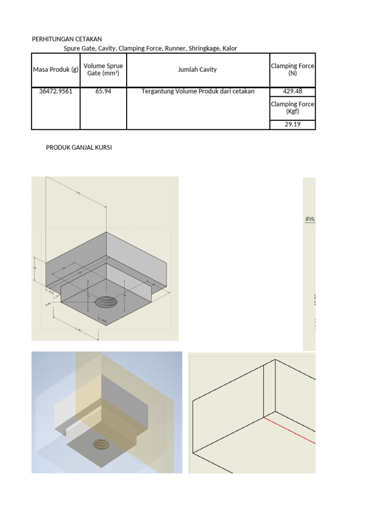 Fuad Kholid Shofwan_14_diiitm Excel Plastik Moulding | PDF Fuad Kholid Shofwan_14_diiitm Excel Plastik Moulding | PDF