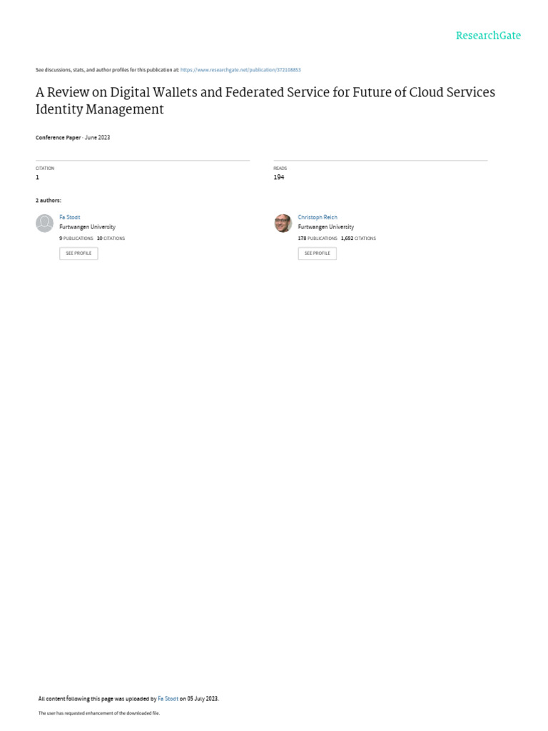 Service Computation 2023 1 30 10010 | PDF | User (Computing) | Business