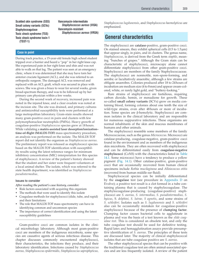 Chap 14 Staphy | PDF