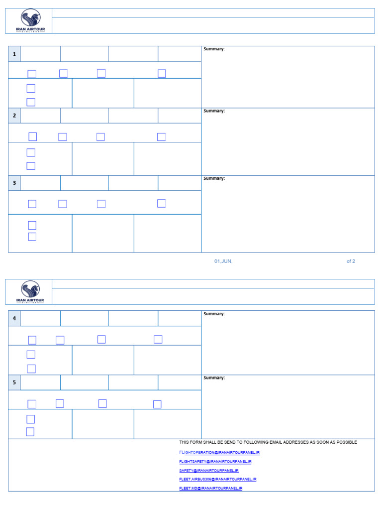 NAv Data occurance report form REV 01 JUN 2024 | PDF