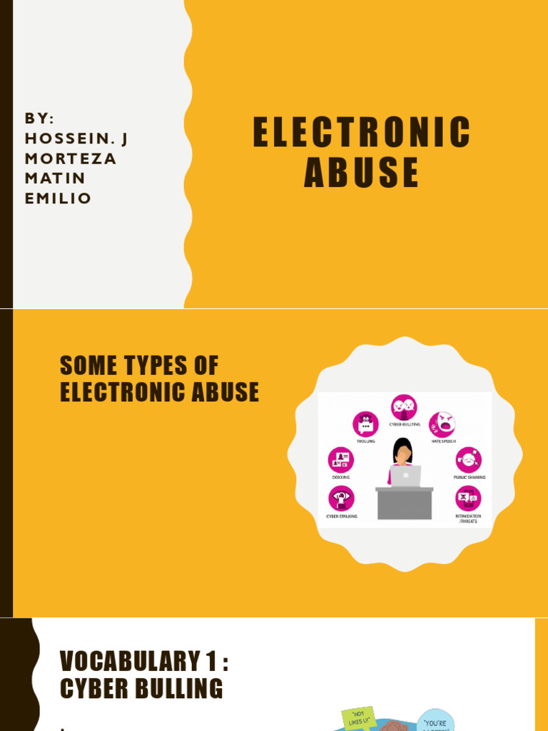 Electronic Abuse | PDF