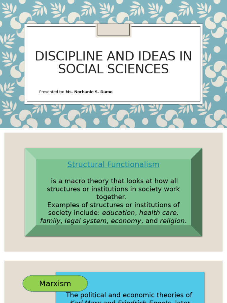 DISS 1st Batch | PDF | Science & Mathematics