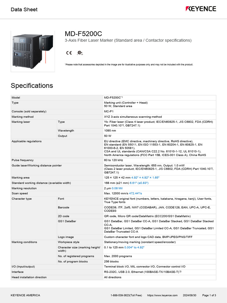MD F5200C Datasheet | PDF