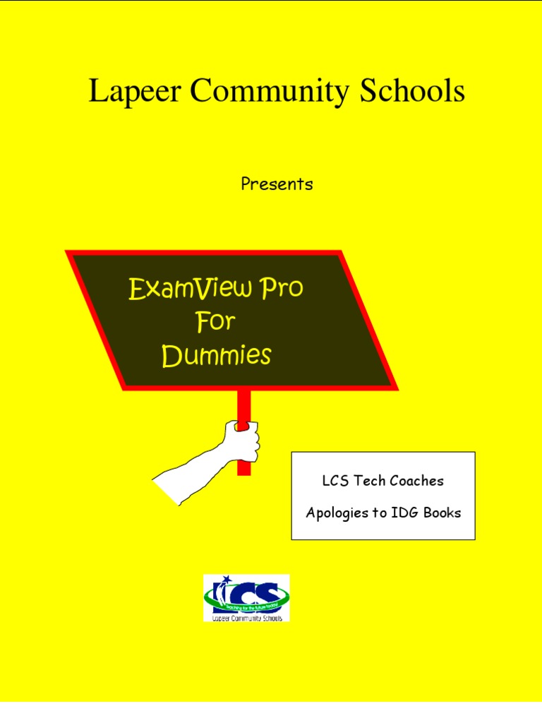 ExamView For Dummies | Download Free PDF | Microsoft Word | File Format
