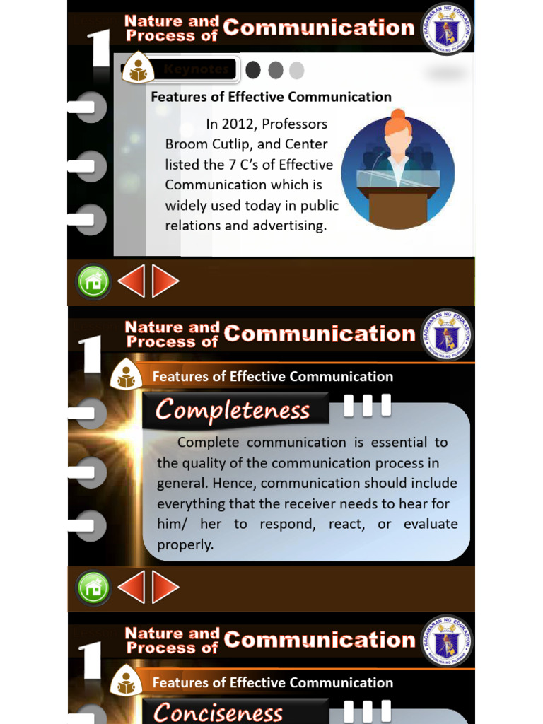 7 C's of Effective Communication | PDF | Communication | Cognition