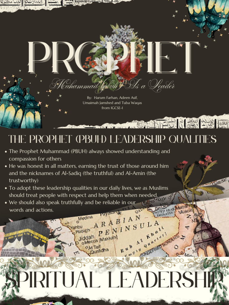 Prophet Muhammad (Pbuh) As A Leader | PDF