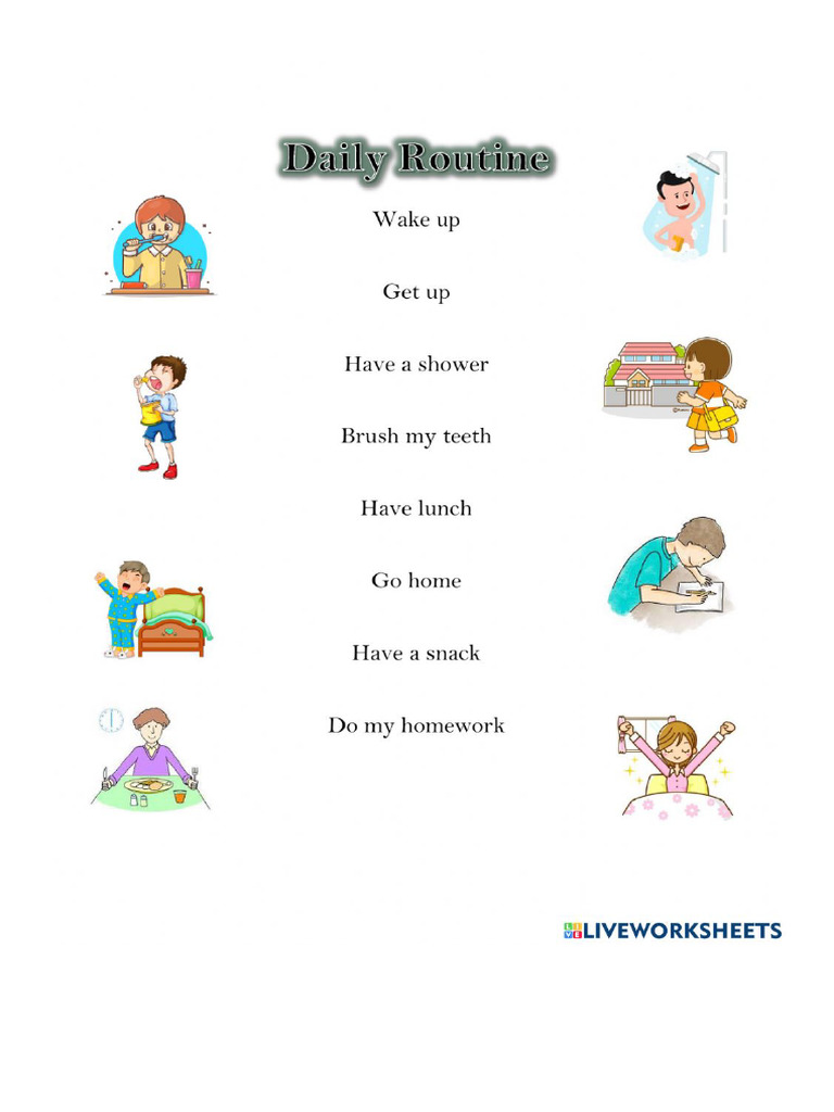 Daily Routines | PDF