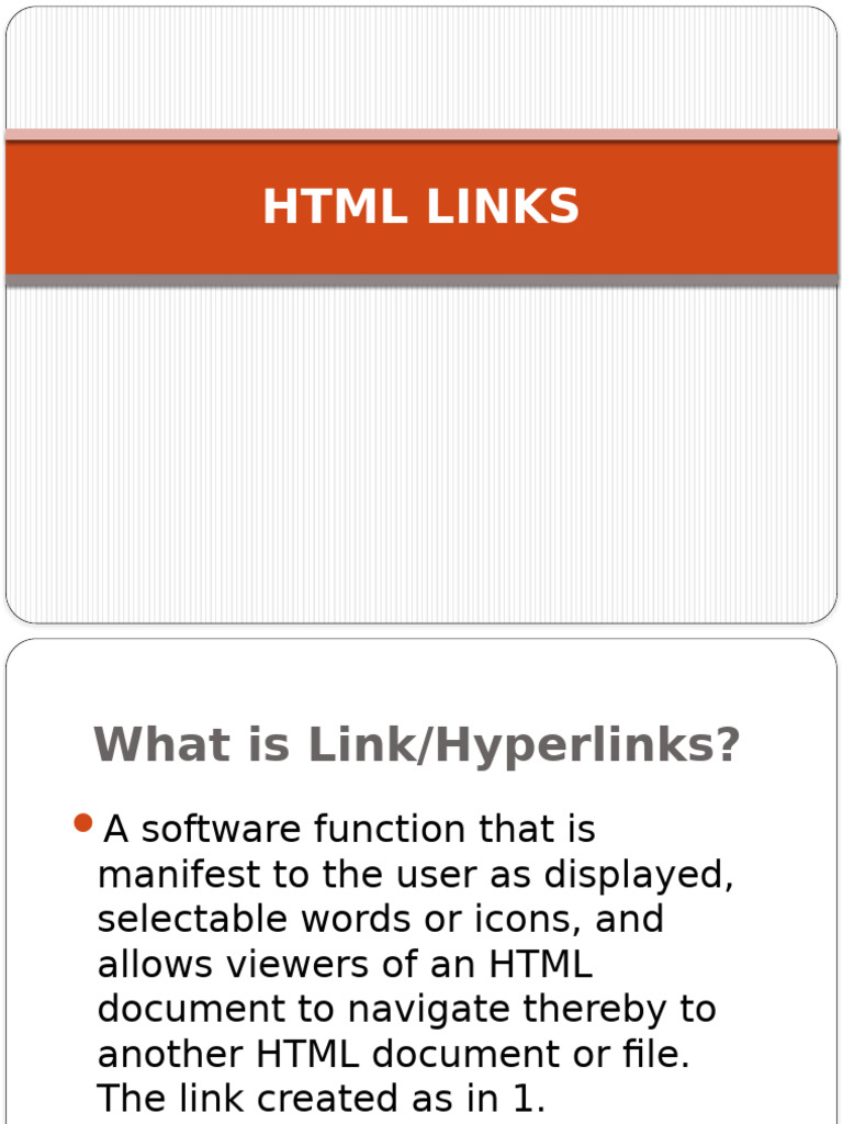 HTML Links | PDF