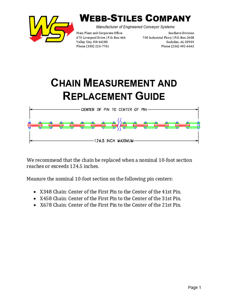 WS Chain Stretch 2021 | PDF