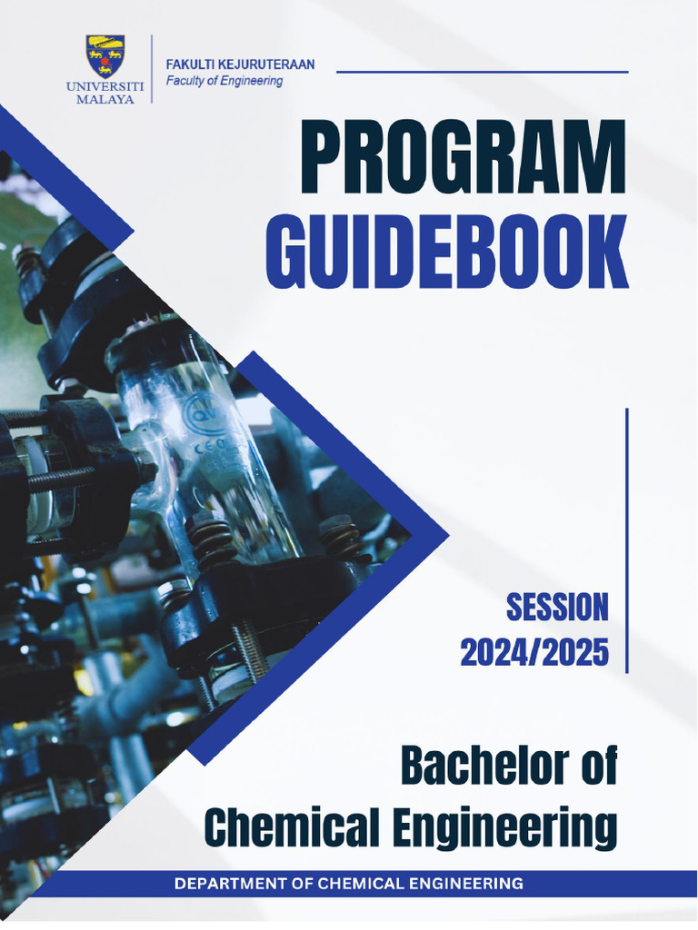 UM Chemical Engineering Guide Book | PDF