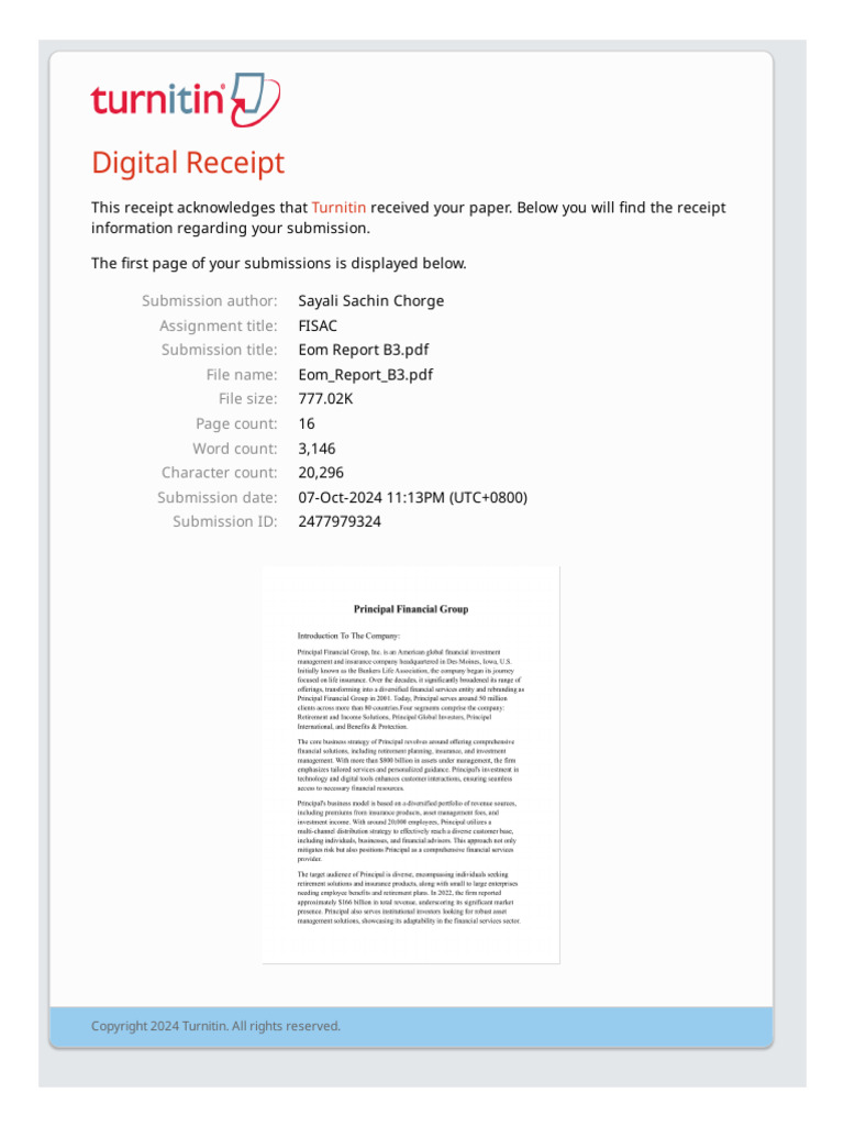 Receipt - Eom Report B3 PDF | PDF