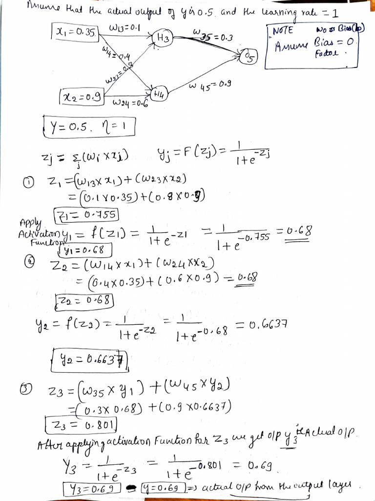 Backpropagation-Problem and Solution | PDF