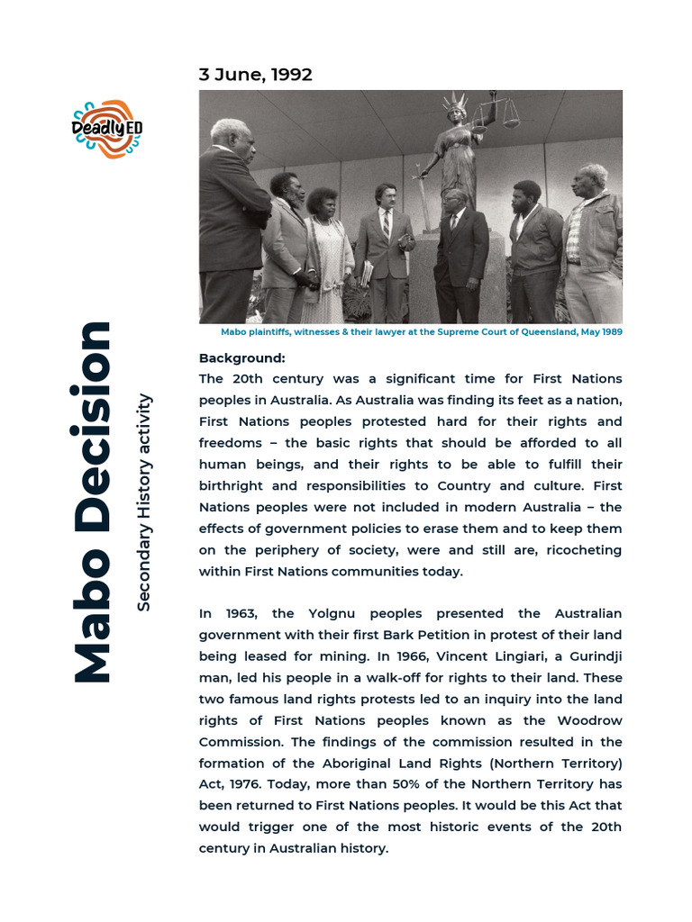 Mabo_Decision_1 | PDF