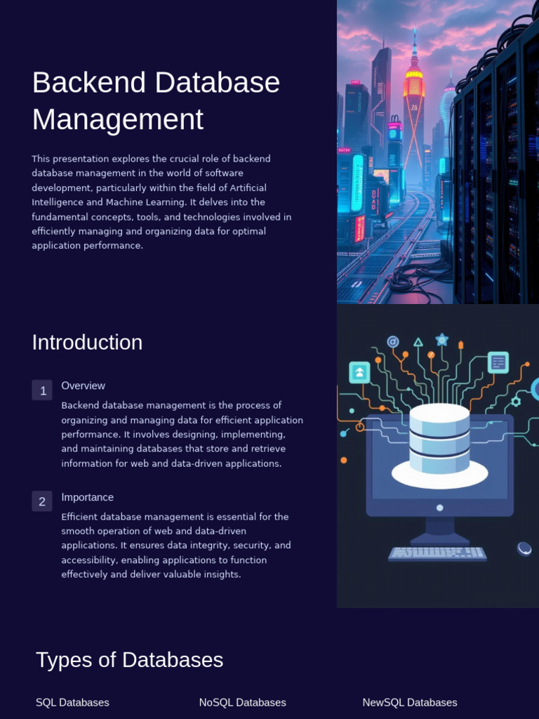 Loveleen Backend Database Management | PDF
