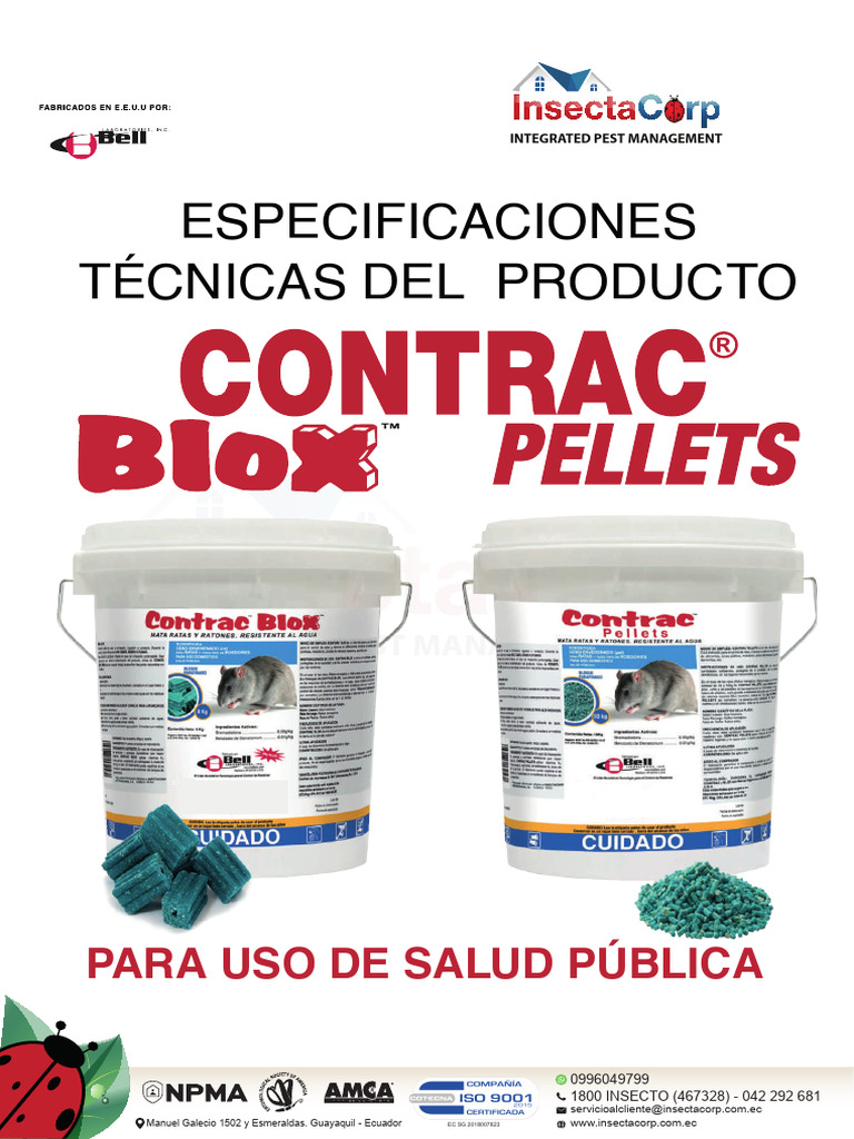 Ficha Tecnica Contrac 4 Compressed | PDF | Roedor