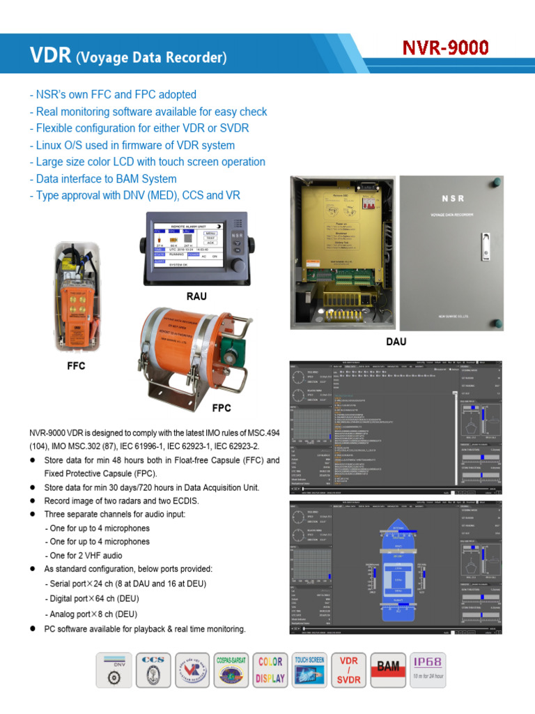 NSR NVR 9000 VDR Brochure | PDF