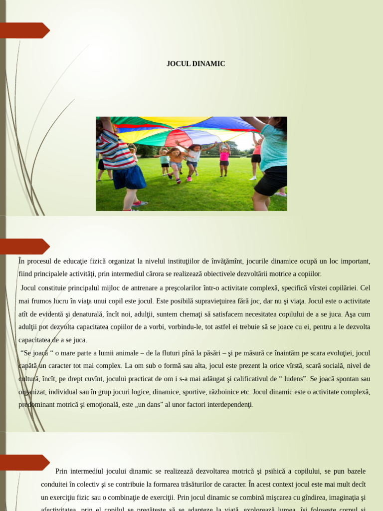 Joc Dinamic | PDF