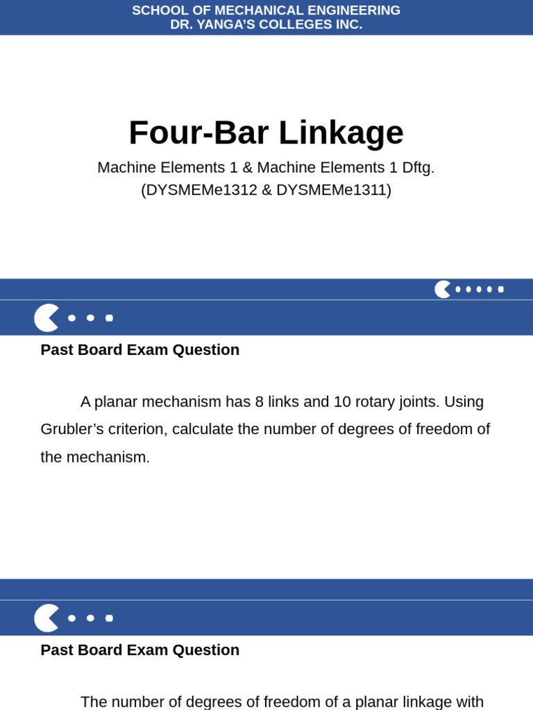 Four Bar Linkage | PDF