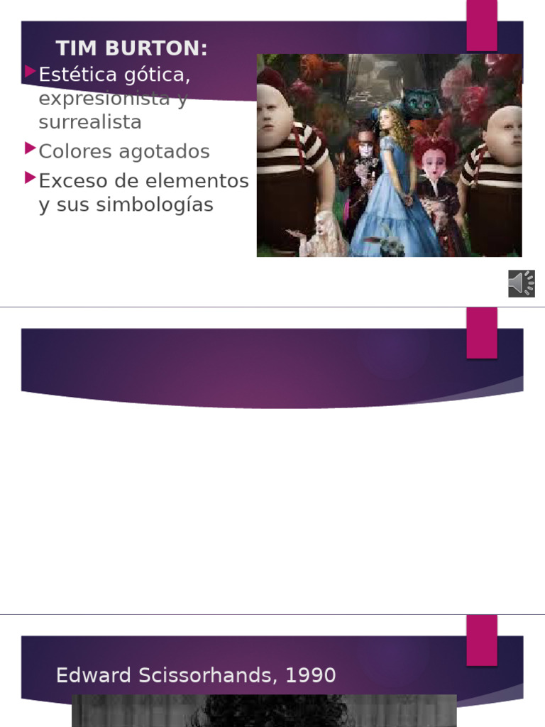 Cine Clase 3 Parte 2 TIM BURTON | PDF