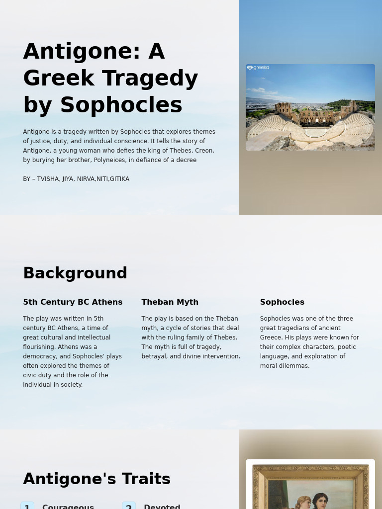 Antigone Final Ppt (1) | PDF