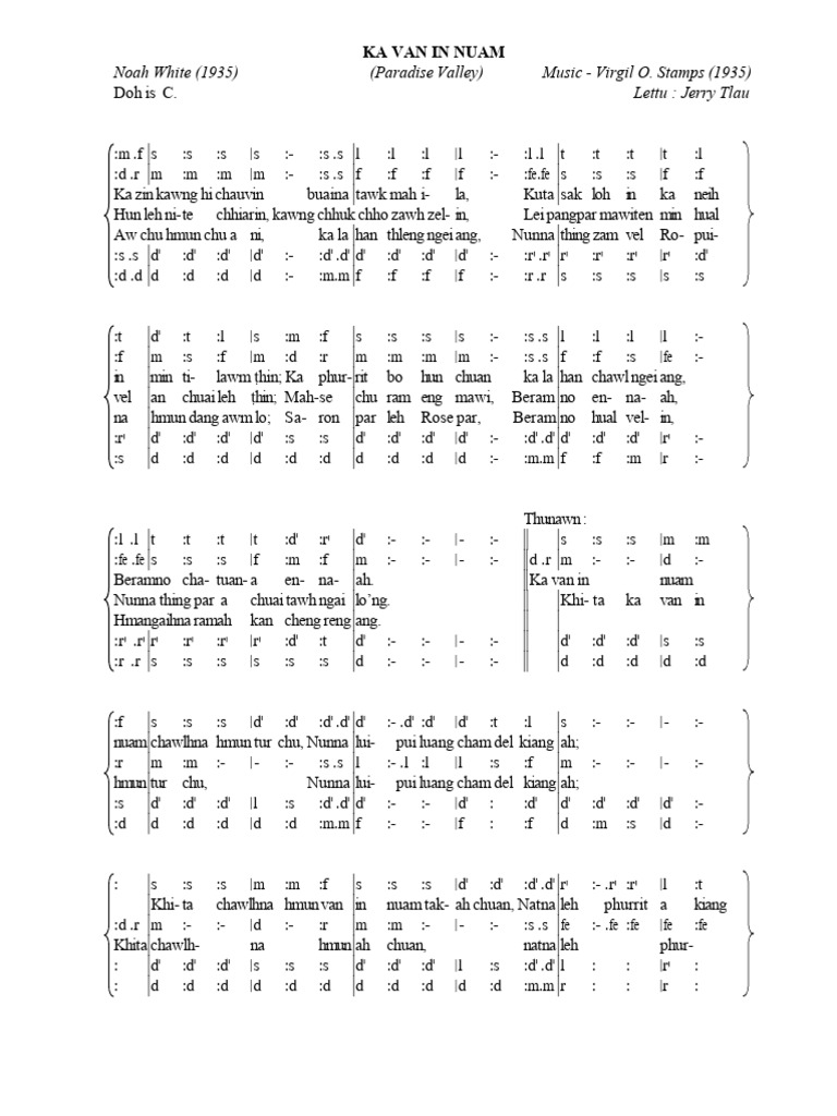 Ka Van in Nuam | PDF