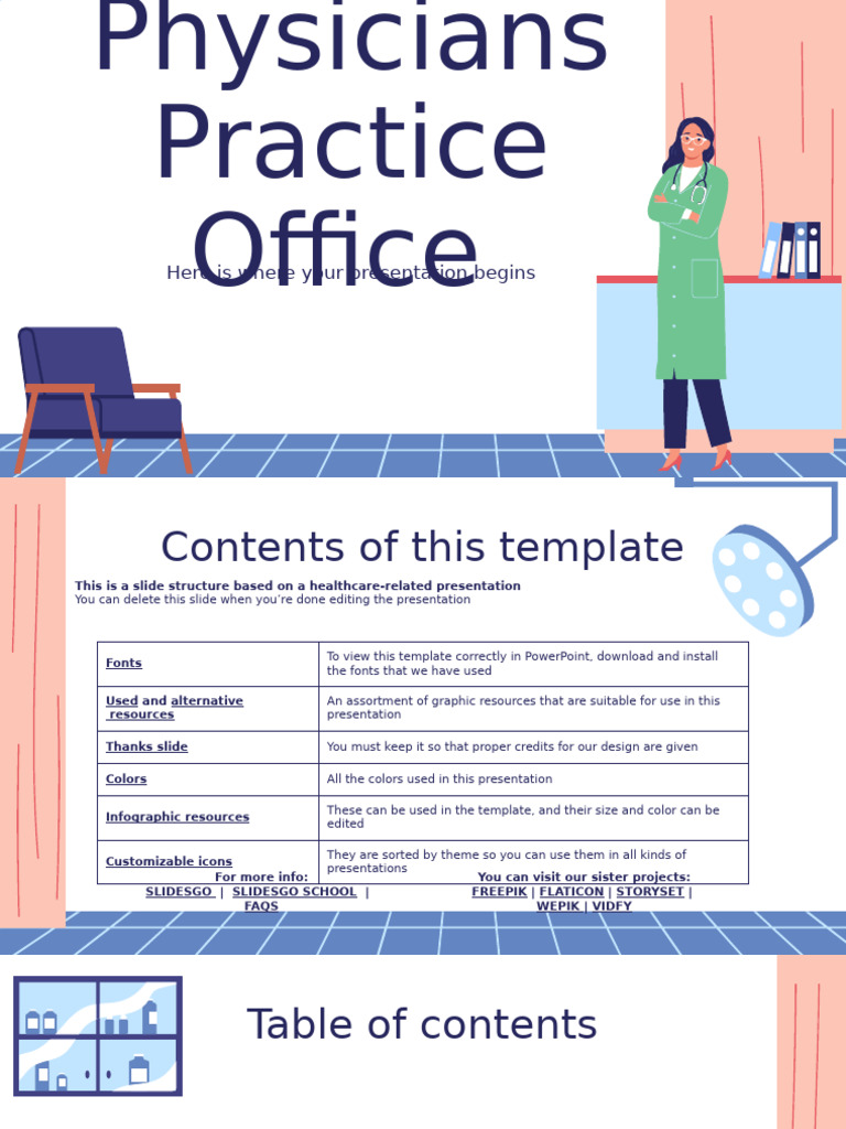 Physicians Practice Office by Slidesgo | PDF