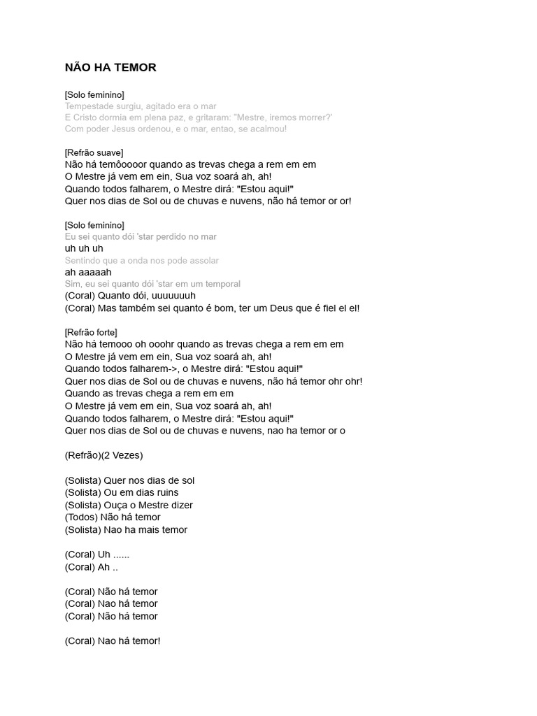 Coral Rena - Tenor | PDF