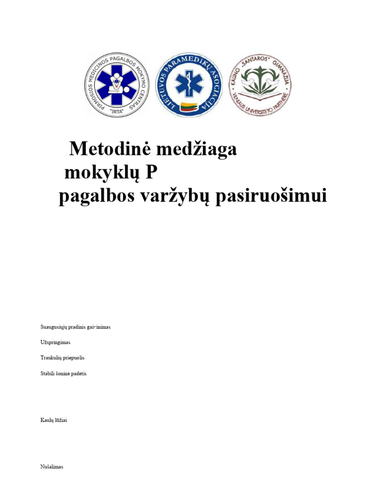 Metodine Medziaga (1) - 1 | PDF