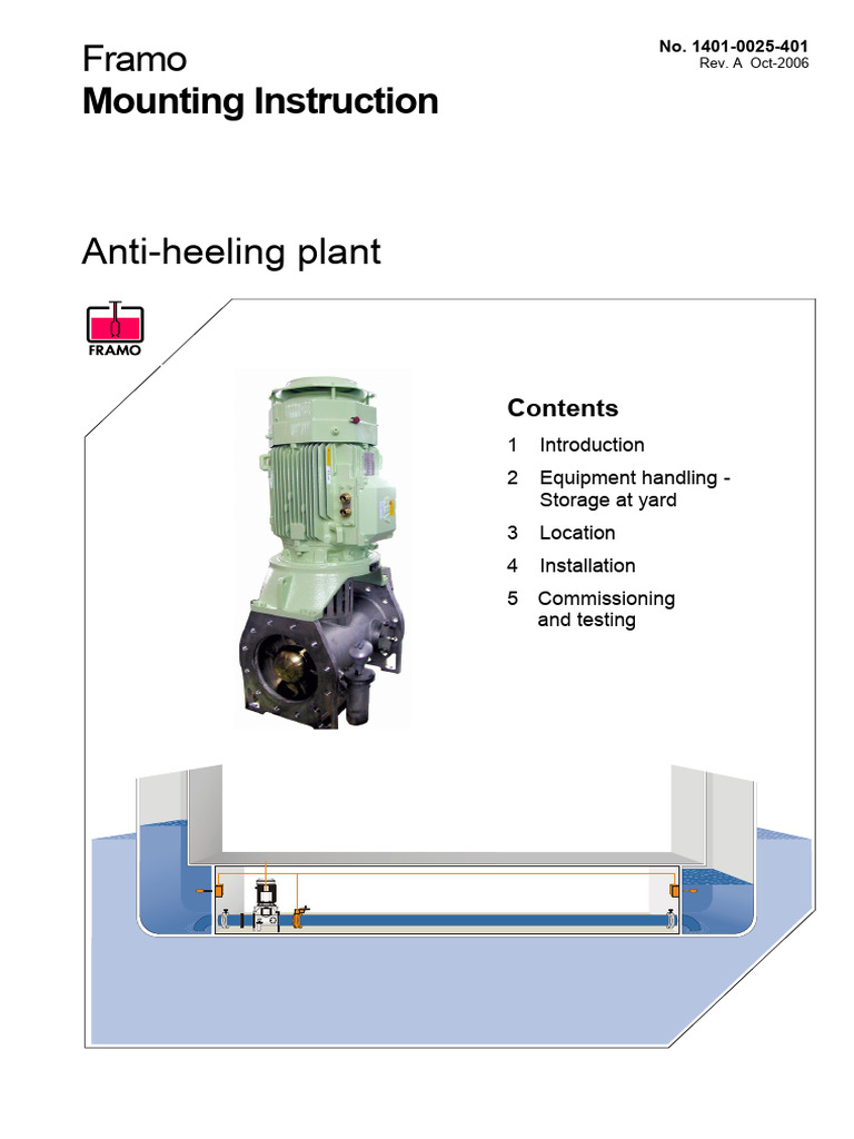 Mounting Instruction: Framo | PDF