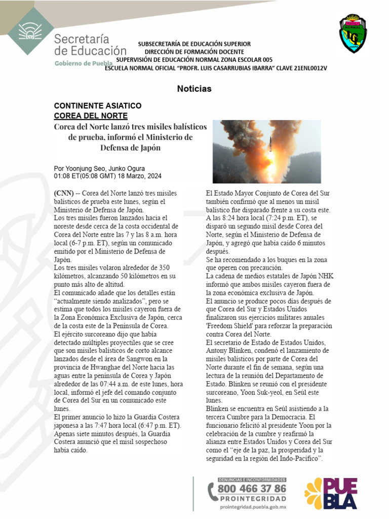 Noticias 5 | PDF