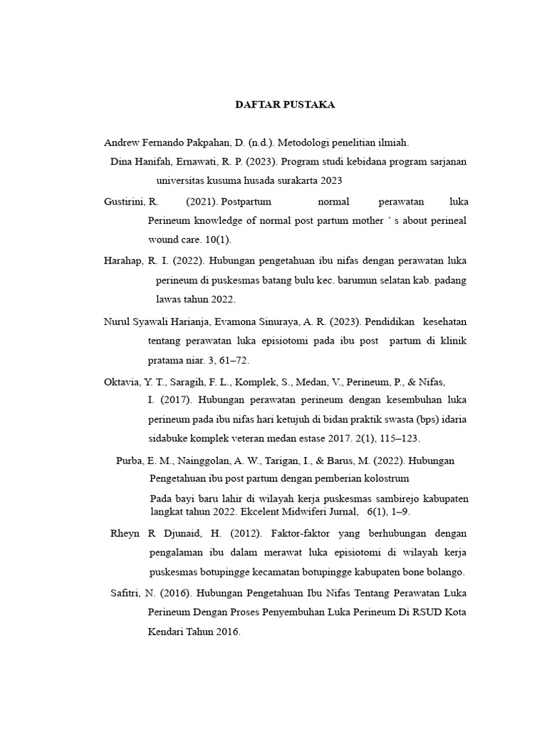 Daftar Pustaka-H5 | PDF