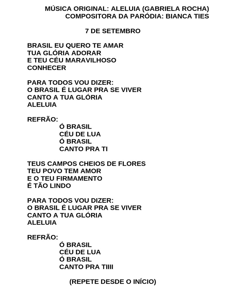 Paródia Bianca | PDF