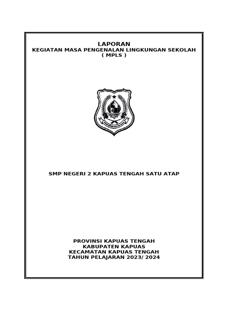 Laporan Mpls Tp. 2022-2023 | PDF