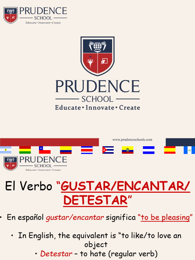 Gustar, Encantar y Detestar | PDF