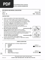 Psle English 2023 | PDF