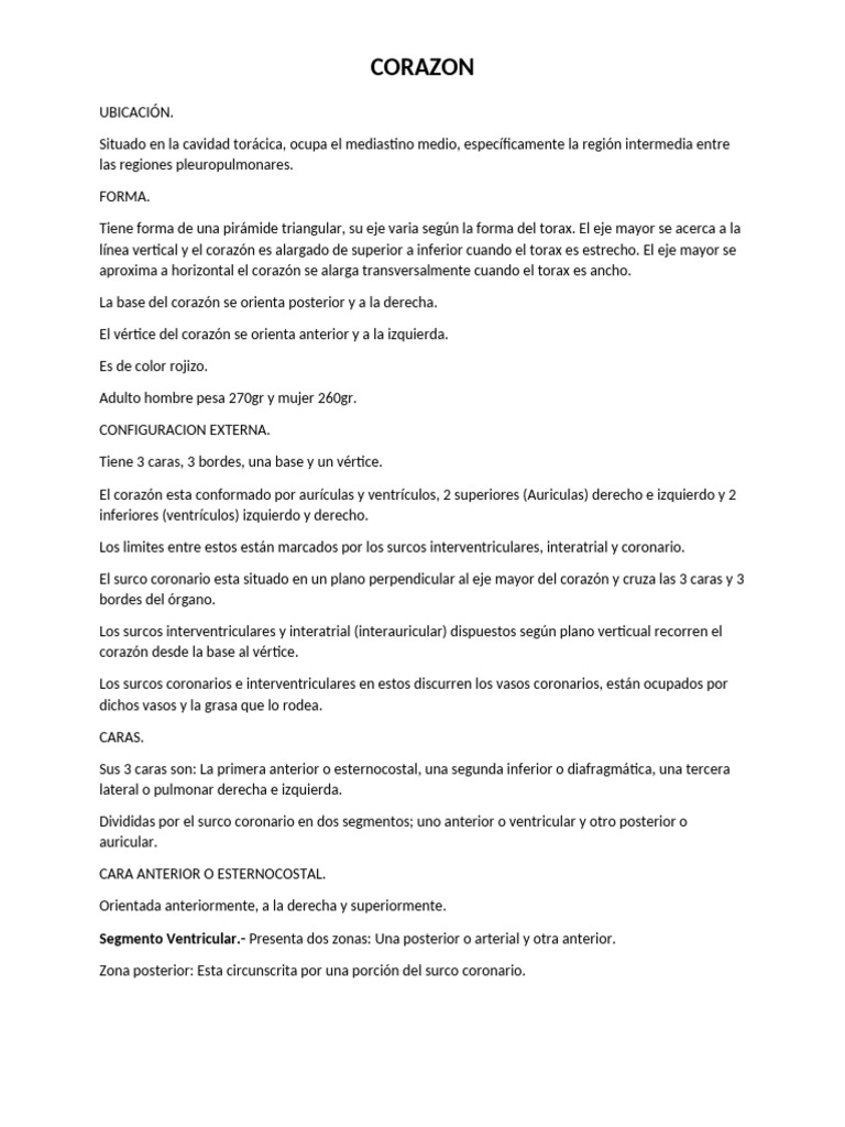 CORAZON | PDF
