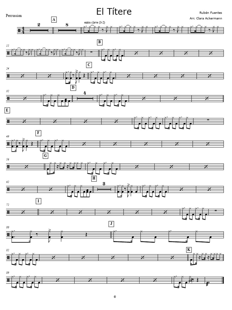 El Titere - Bombo | PDF