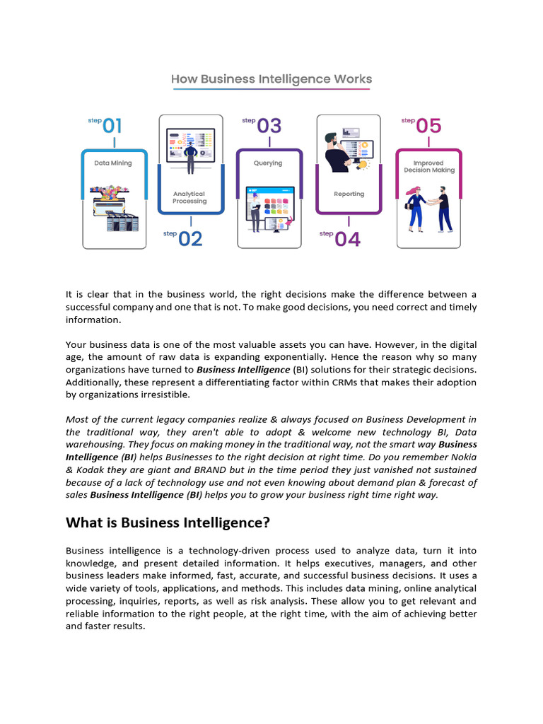 BI - Introduction | PDF