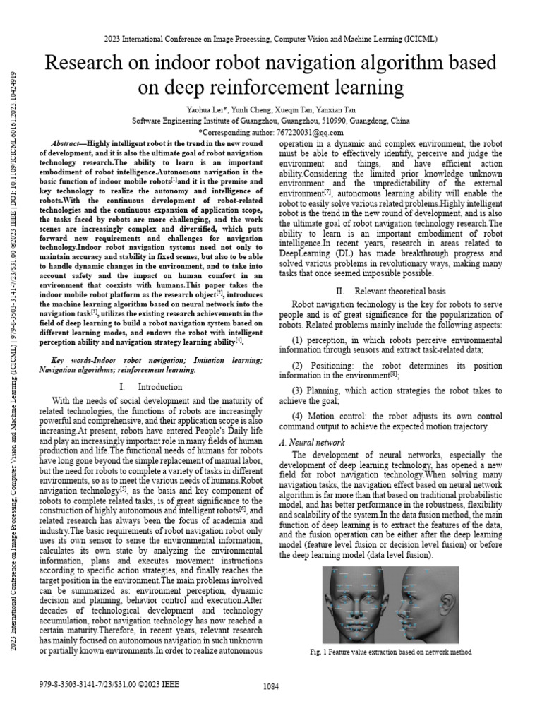 Research On Indoor Robot Navigation Algorithm Based On Deep Reinforcement Learning | PDF