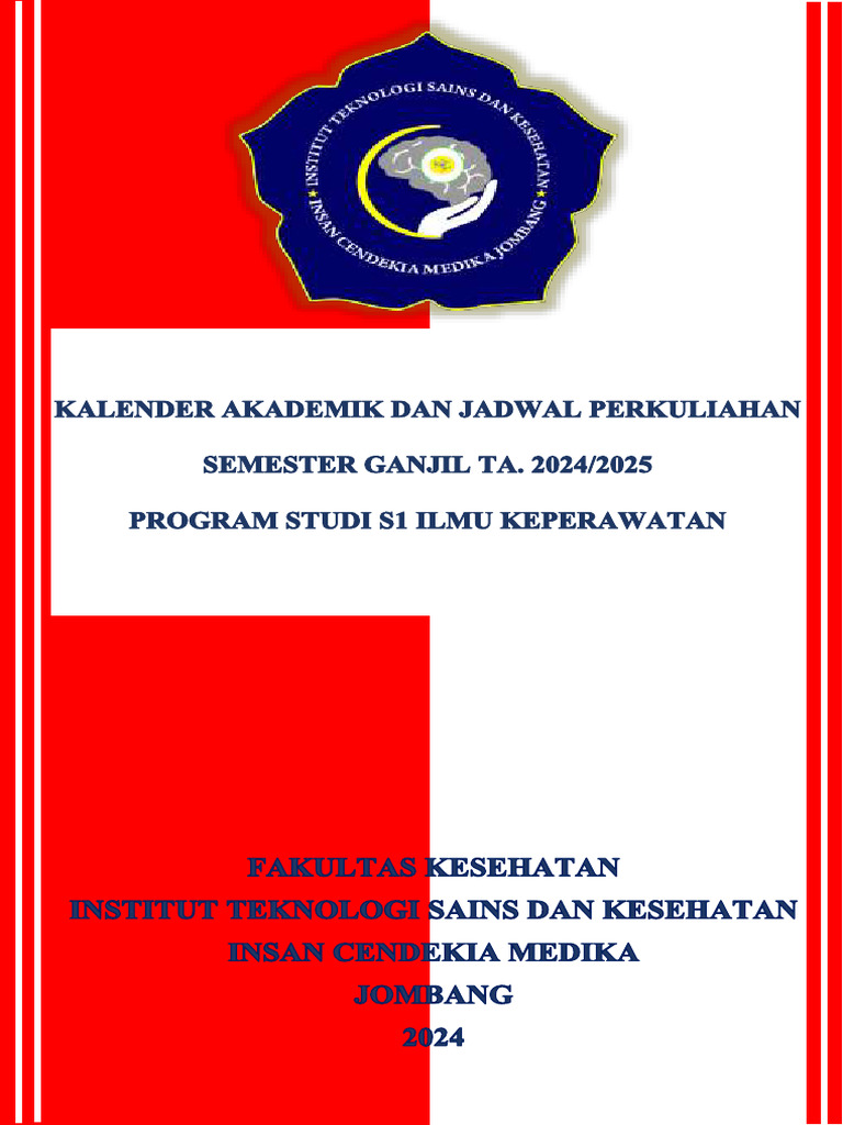 Persiapan Sem Ganjil TA. 24-25 Prodi S1 Ilmu Kep | PDF
