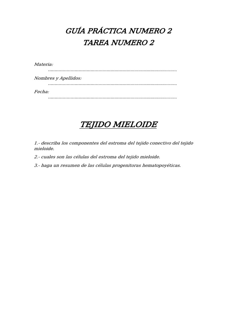 Guía Práctica Numero 2 | PDF