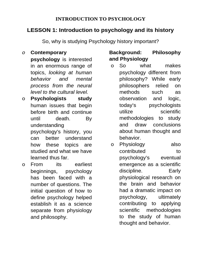 Bspsych - Itp | PDF