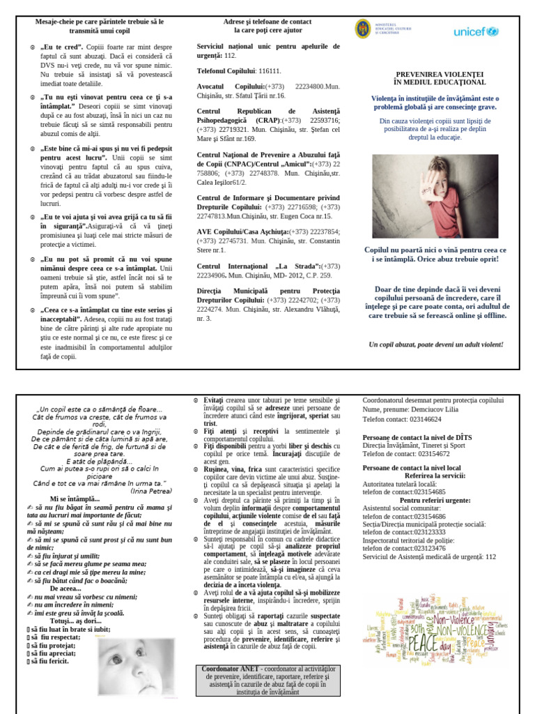 Pliant Părinți | PDF