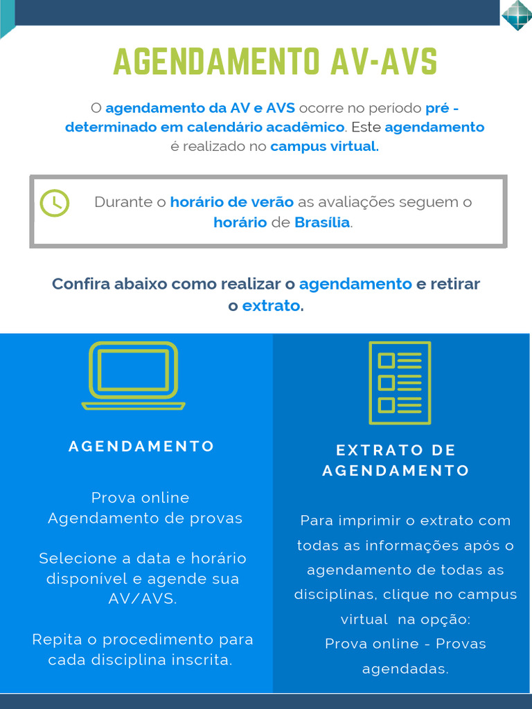 Agendamento Av Avs | PDF